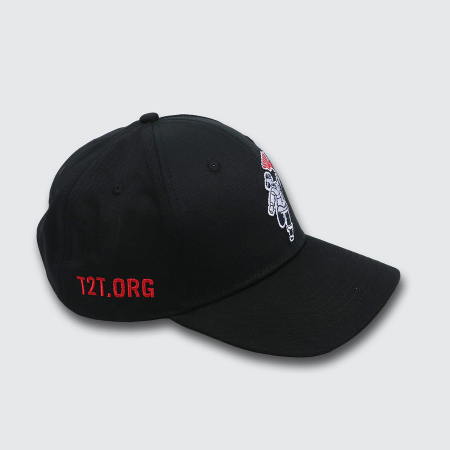 T2T Twill Hat (Black)(L/XL)