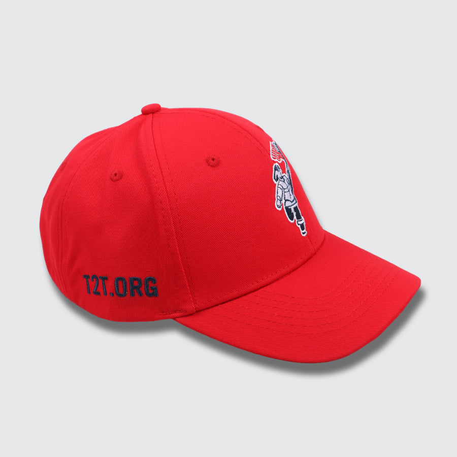 T2T Twill Hat (Red)(L/XL)