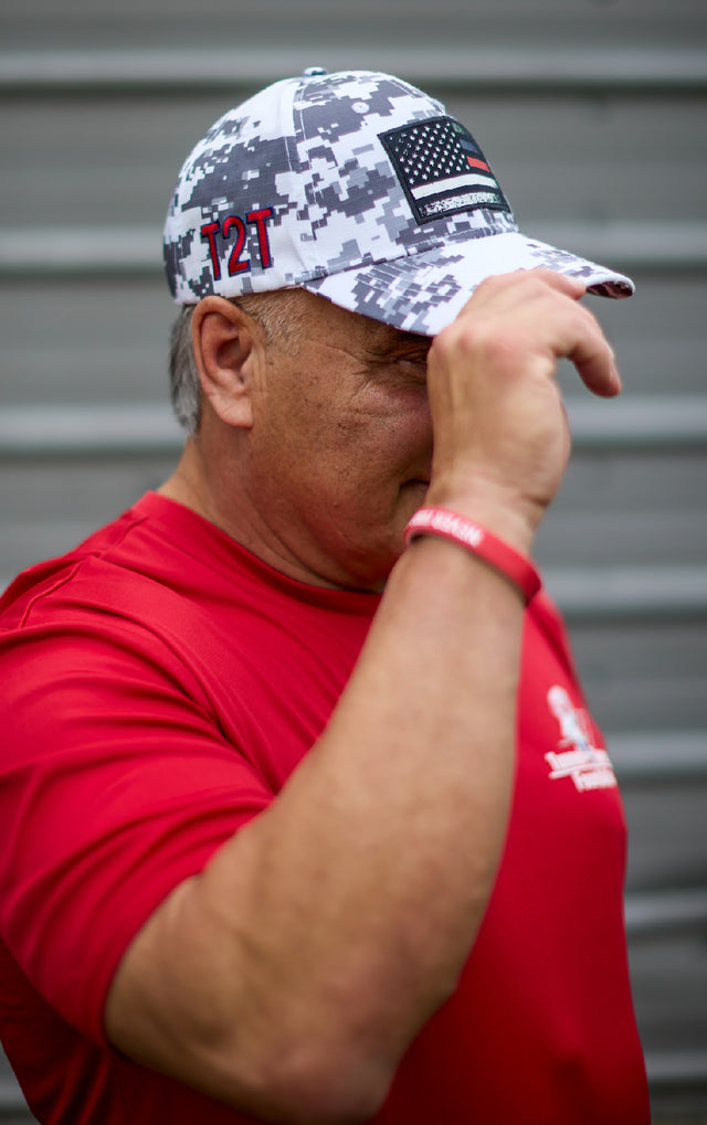 T2T Patch Hat (Patriot Flag Arctic Digi Camo)(L/XL) RESTOCK COMING SOO